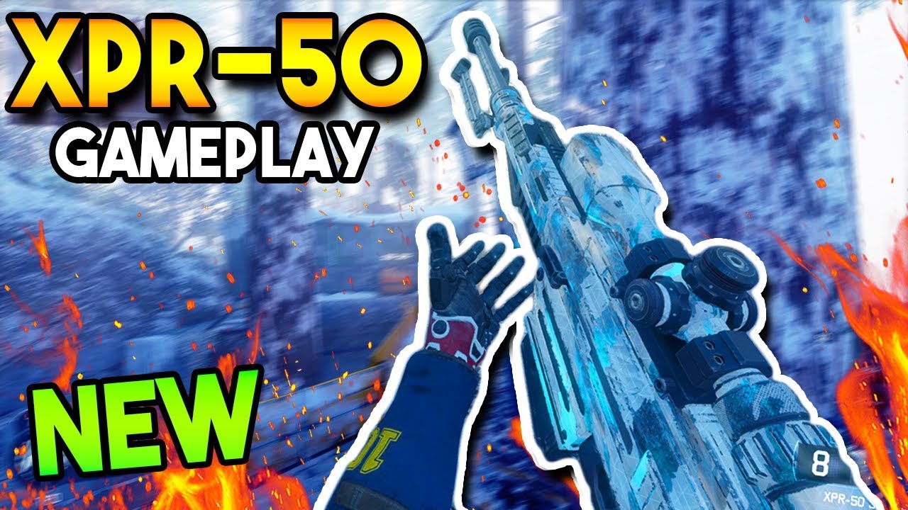 BO3 XPR-50 SNIPER GAMEPLAY on REDWOOD SNOW MAP! (Black Ops 3 ...