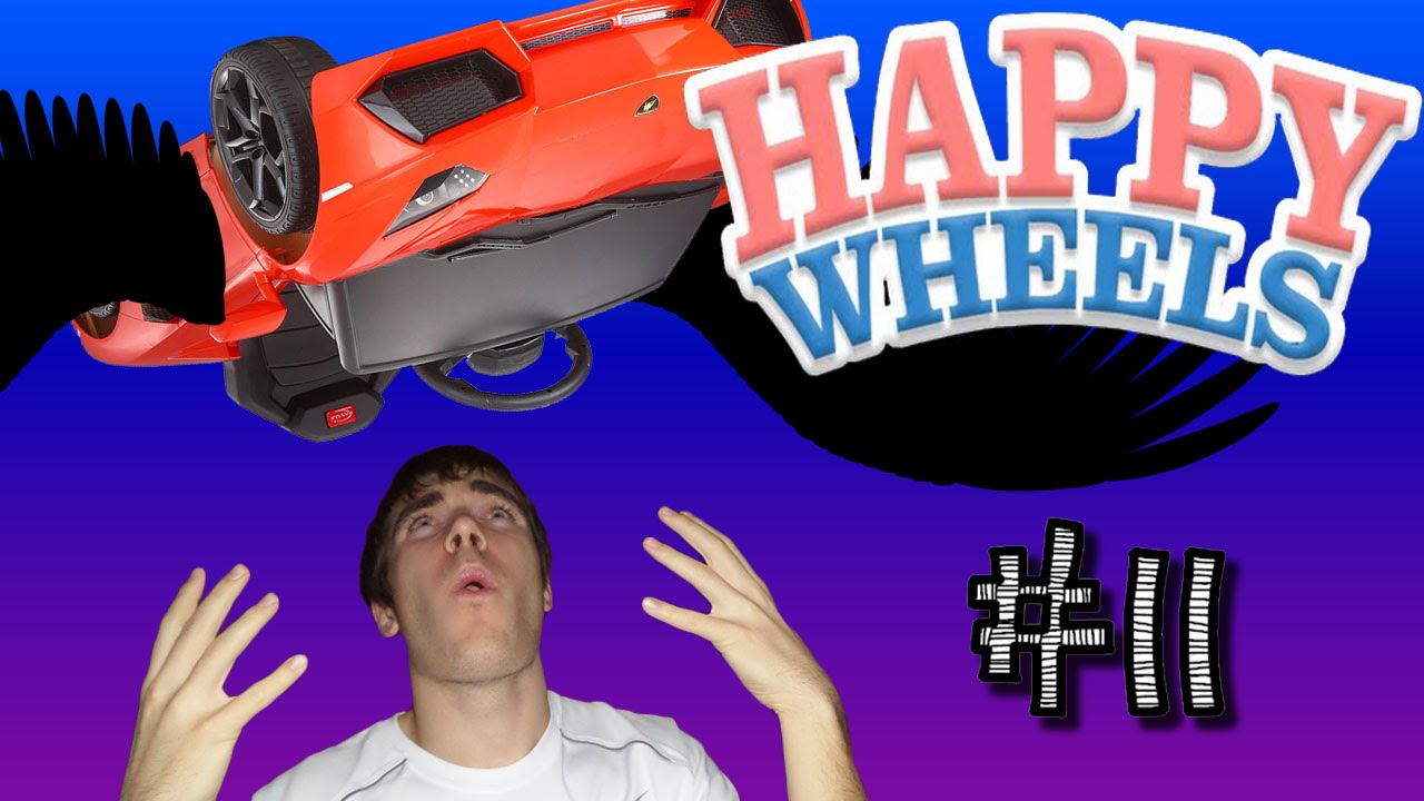 FLYING CAR? | Happy Wheels Part 11 - YouTube
