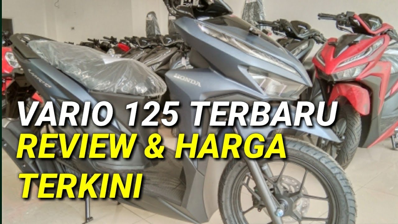 Vario 125 terbaru Warna Matte Blue Harga Vario 125 Terbaru - YouTube