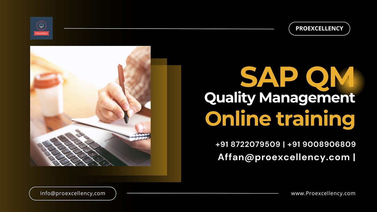 SAP QM Online Training: Learn SAP QM from the Experts - YouTube