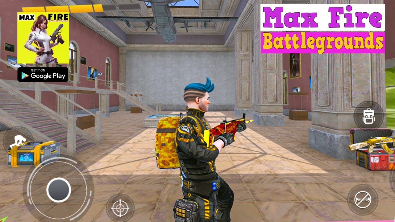 Max Fire Battlegrounds Offline Gameplay Android | Offline Battlegrounds ...
