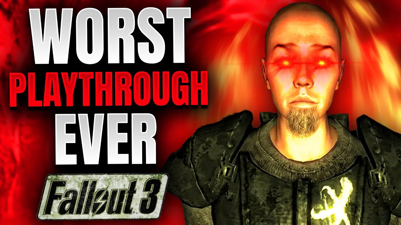 I Made EVERY BAD CHOICE in Fallout 3 So You Don't Have To... - YouTube