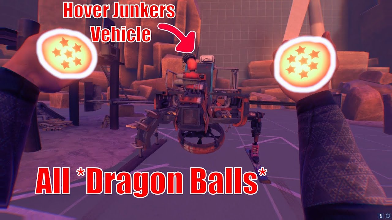 How To Get All *DRAGON BALLS* and Hover Vehicle In BONEWORKS - Hover ...