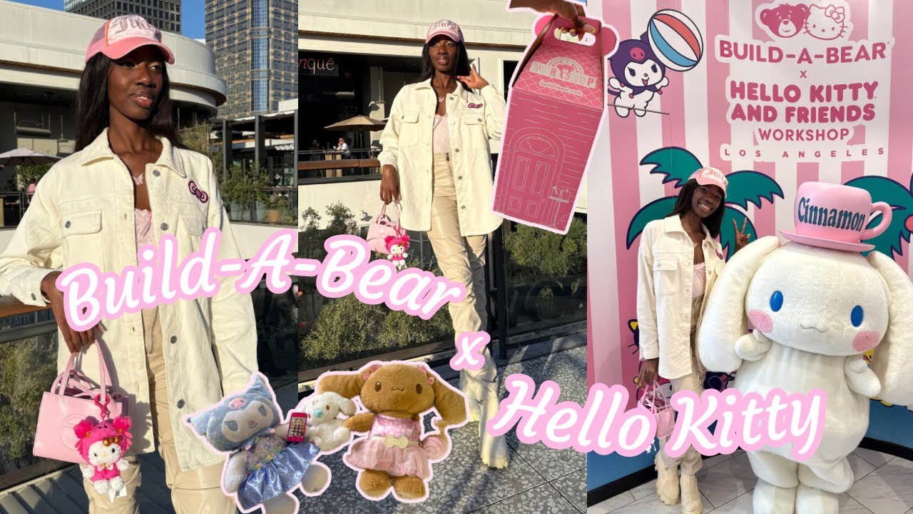 Hello Kitty and Friends Build-A-Bear Workshop Experience 🎀💖 - YouTube