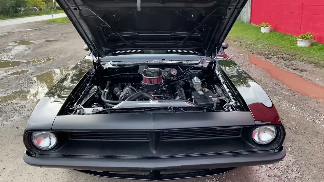1970 Plymouth Cuda 440 Resto mod from JRS Auctions - YouTube