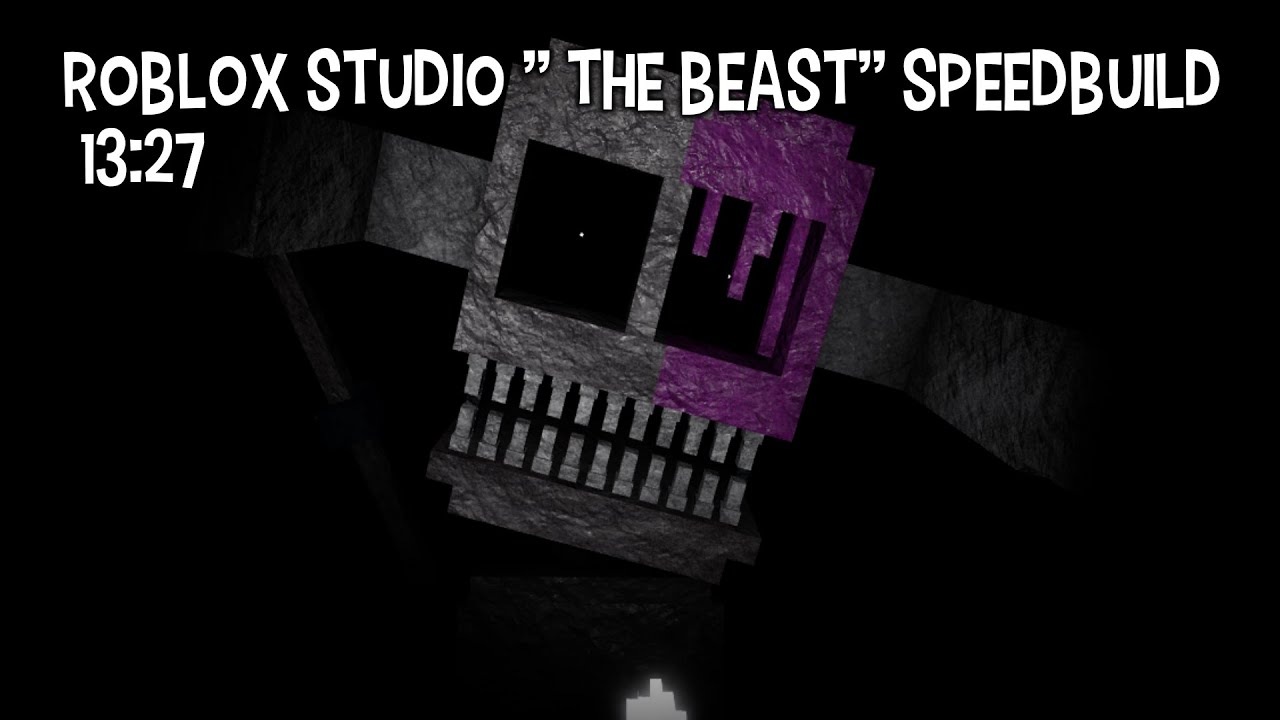 Roblox "The Beast" Speedbuild 13:27 - YouTube