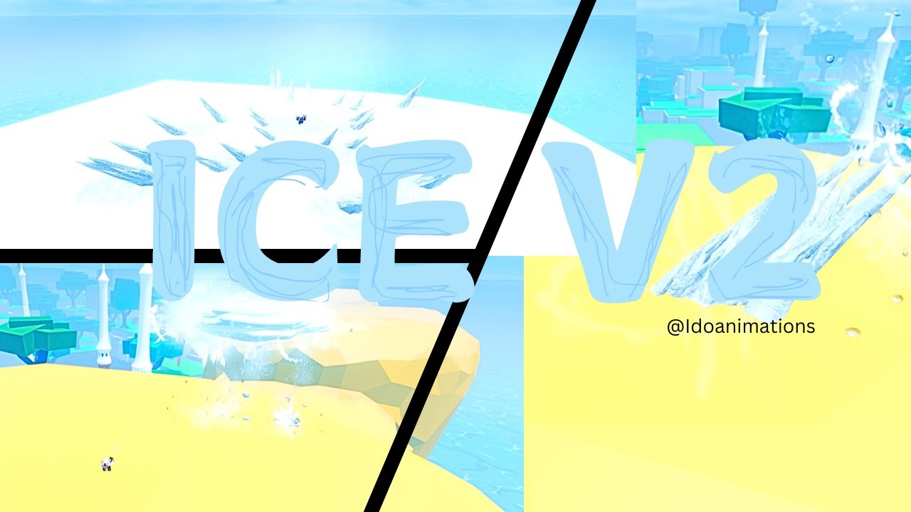 USING ICE V2 TO BECOME KSI | Fruit battlegrounds | Roblox ...