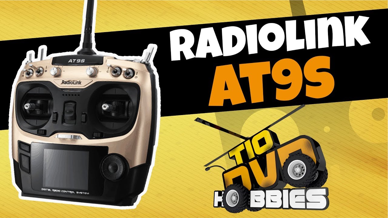 RADIOLINK AT9S - REVIEW - Radio Controle BOM E BARATO para Drone / Heli ...