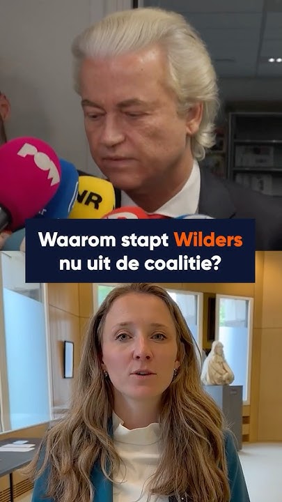 🔌 Waarom stapt Wilders uit de coalitie? - YouTube