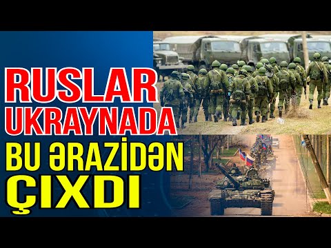 Rus ordusu geri çəkildi - Ukraynadakı bu ərazidən çıxdılar - Xəbəriniz Var? - Media Turk TV