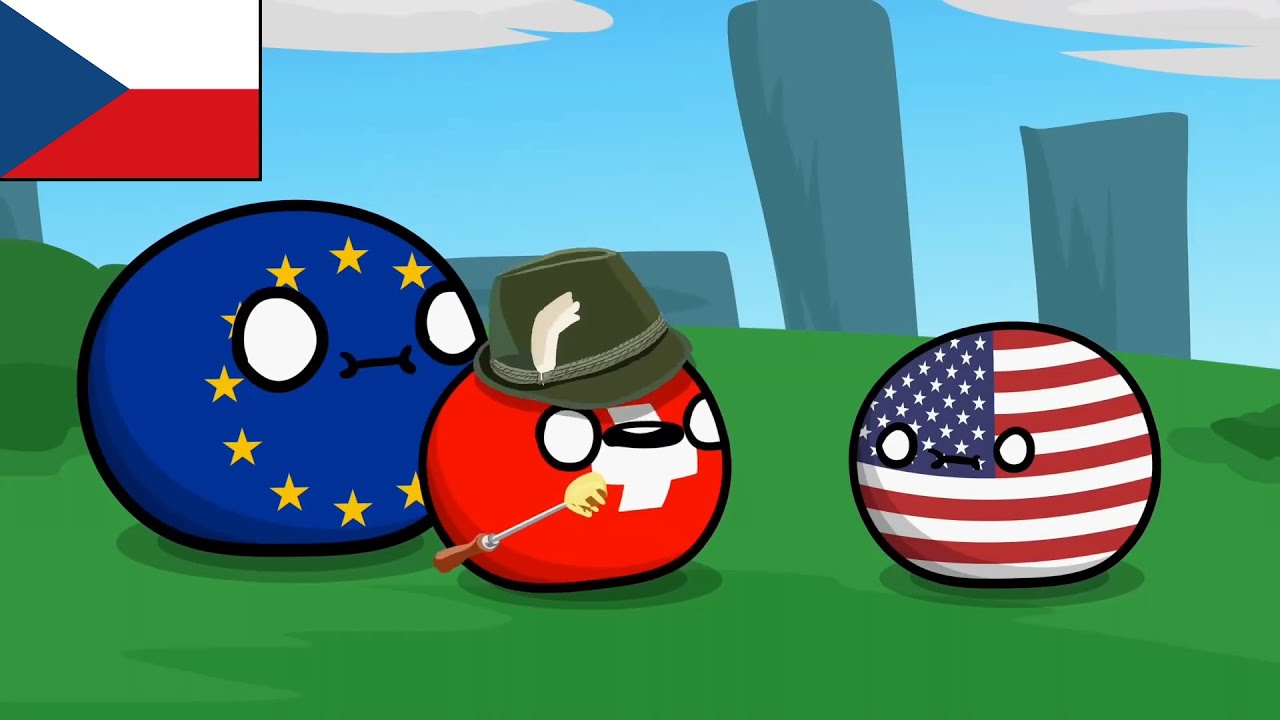 Kouše Švýcarsko? [CZ DABING] | Countryballs CZ - YouTube