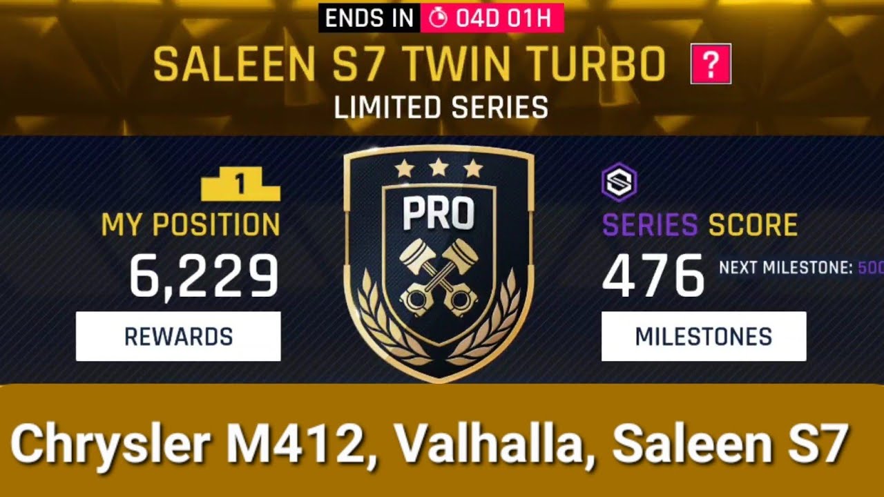 Asphalt 9: SALEEN S7 Twin Turbo MP2 - Chrysler M412, Aston Martin ...