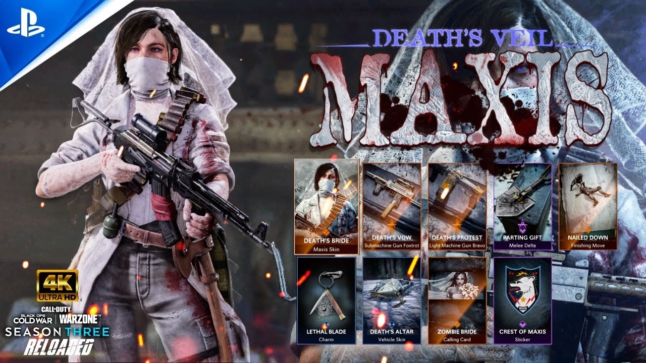 DEATH's VEIL Maxis Death Bride Operator Bundle - Nailed Down Finishing ...