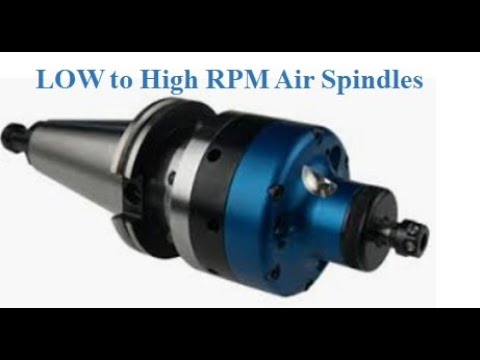 How to make your low RPM CNC machine, to a high speed air spindle (50K ...