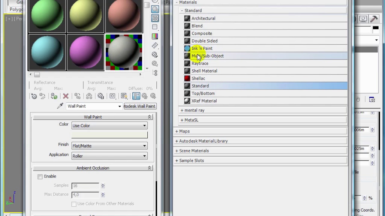 3Ds Max | Tutorial - Multi/Sub-Object - YouTube