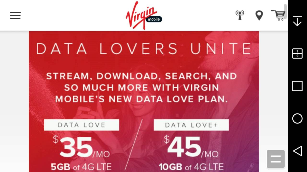 Virgin Mobile USA Launches $35 5GB Data Love & $45 10GB Data Love+ ...
