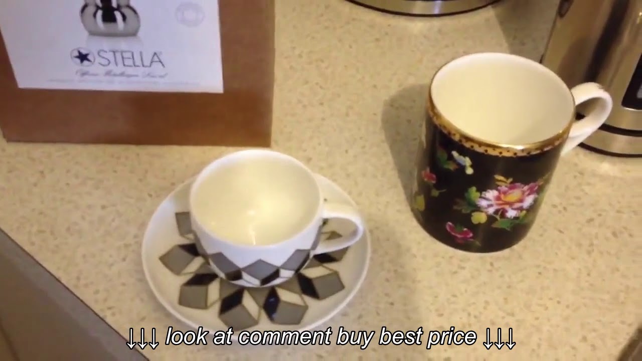 Espresso coffee moka illy & Stella coffee pot - YouTube