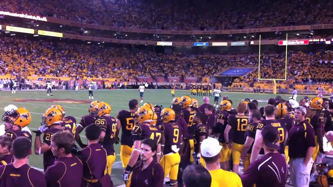 Arizona State vs Oregon Football Game - YouTube