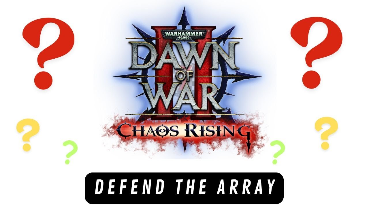 Warhammer 40.000 Dawn of War II Campanha Day 6 Defend the Array - 7 ...