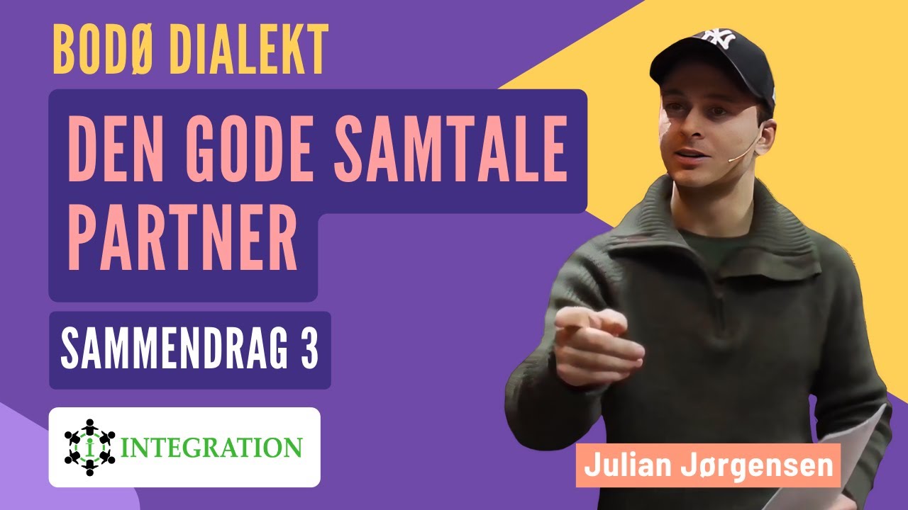 Bodø Dialekt Den Gode Samtalepartner Sammendrag 3 - YouTube