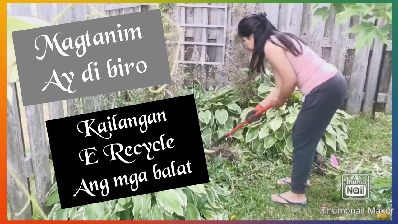 Gardening | Gawaing kinalakihan| Daily Vlog - YouTube