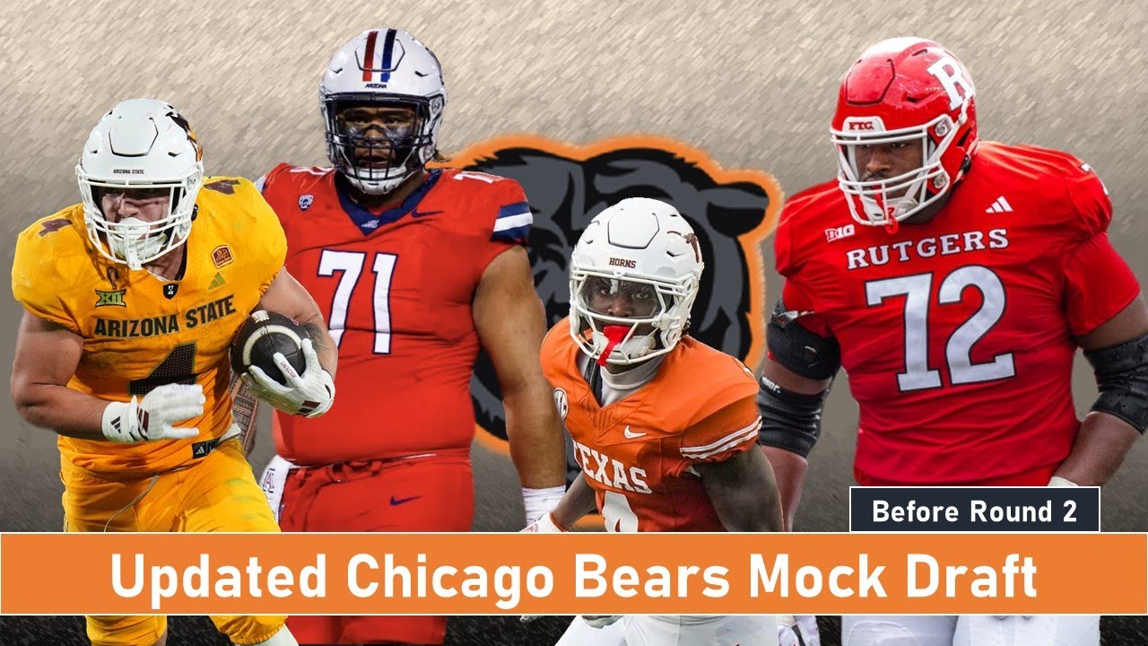 ***Chicago Bears DAY 2 Mock Draft*** - YouTube