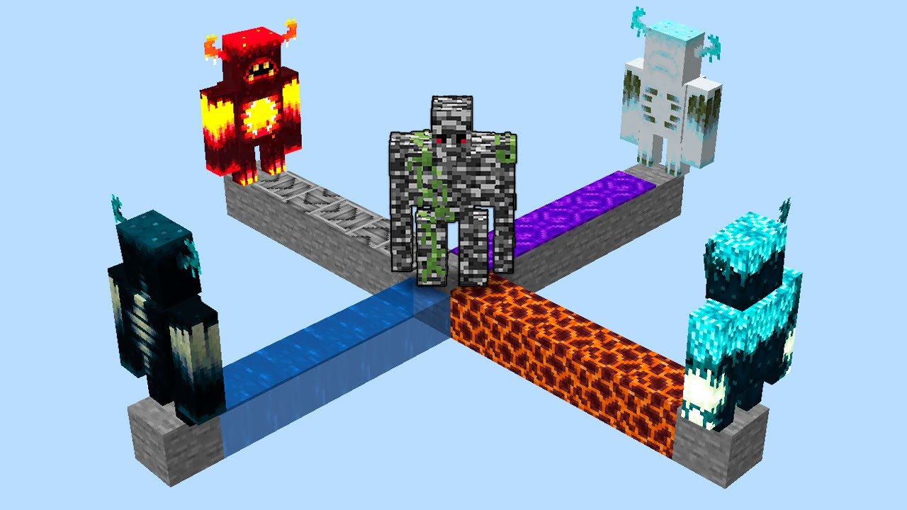 Which all Warden is Bedrock Golem Favorite Nether Warden, Super Warden ...