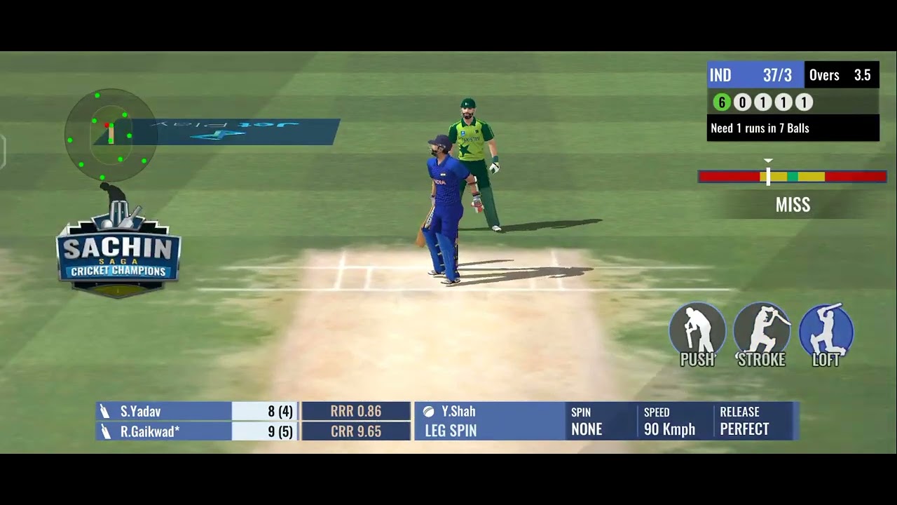 cricket match game play - YouTube