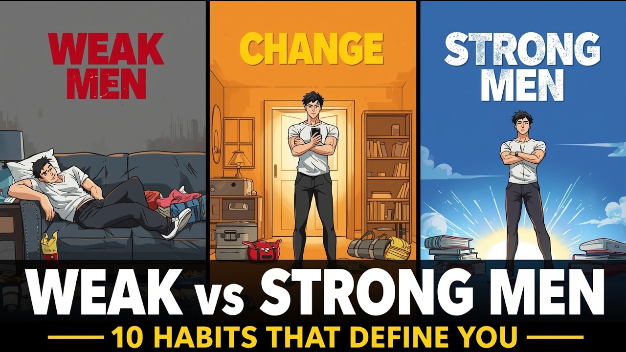 10 Habits That Separate Weak Men from Strong Men | Become Mentally ...