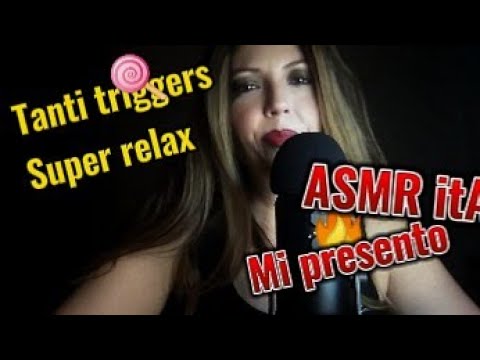 il mio primo video in ASMR ITA.. mi presento chiacchiericcio ...