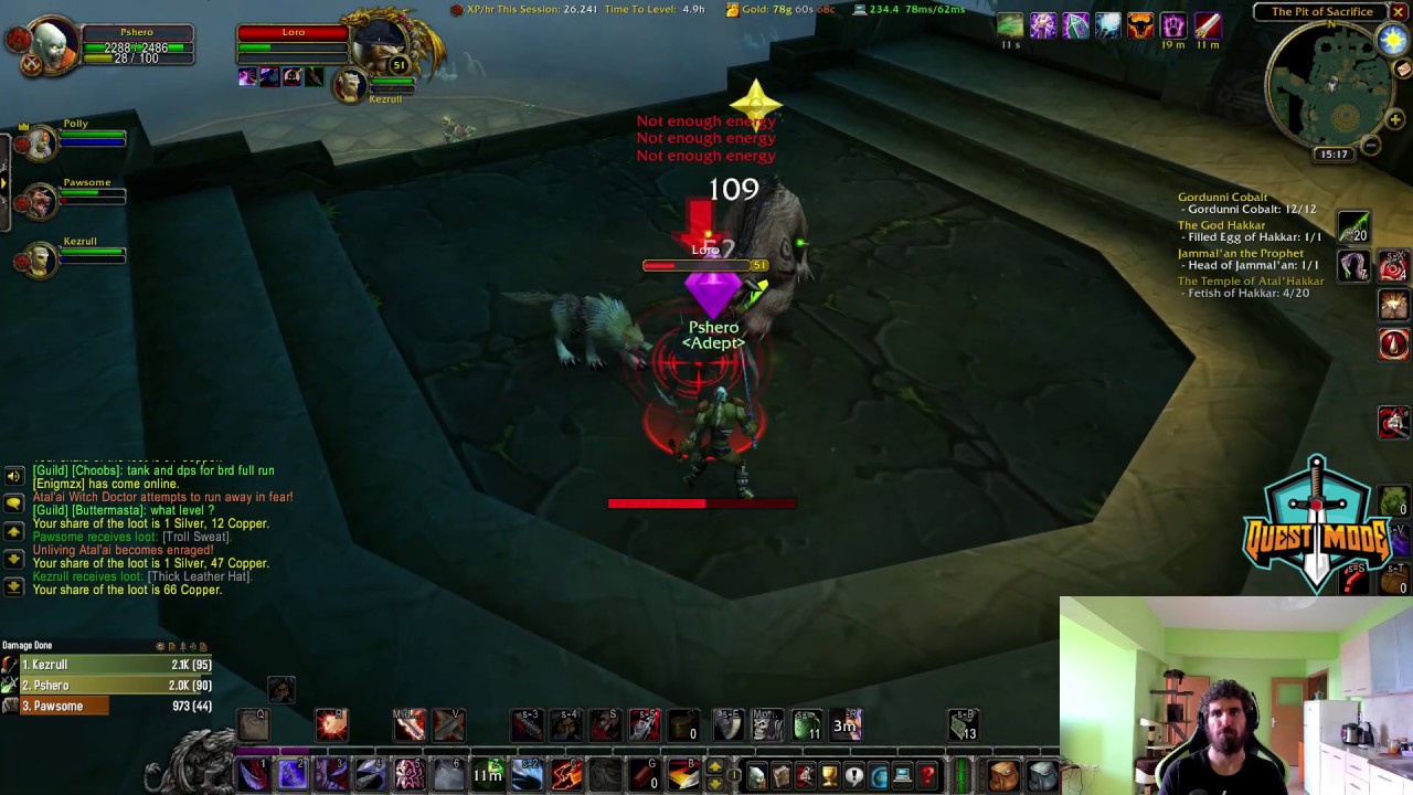 Pshero - WoW Classic Day 12 - YouTube