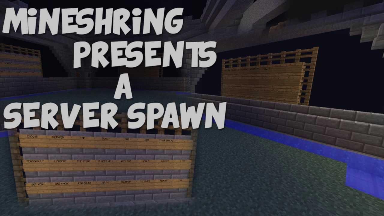 Minecraft - Server Spawn Map Download - YouTube