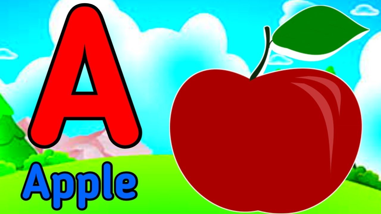 A For Apple, Alphabet,abcd, phonics song, rhymes ,abc 2 - YouTube