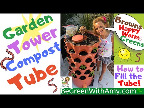 How To Load Composting Tower Garden