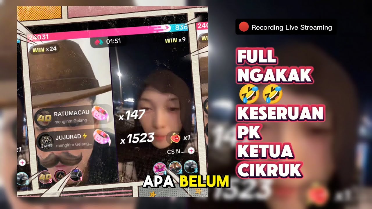 Full Ngakak🤣 Keseruan PK Ketua Cikruk #sobatngaret # ...