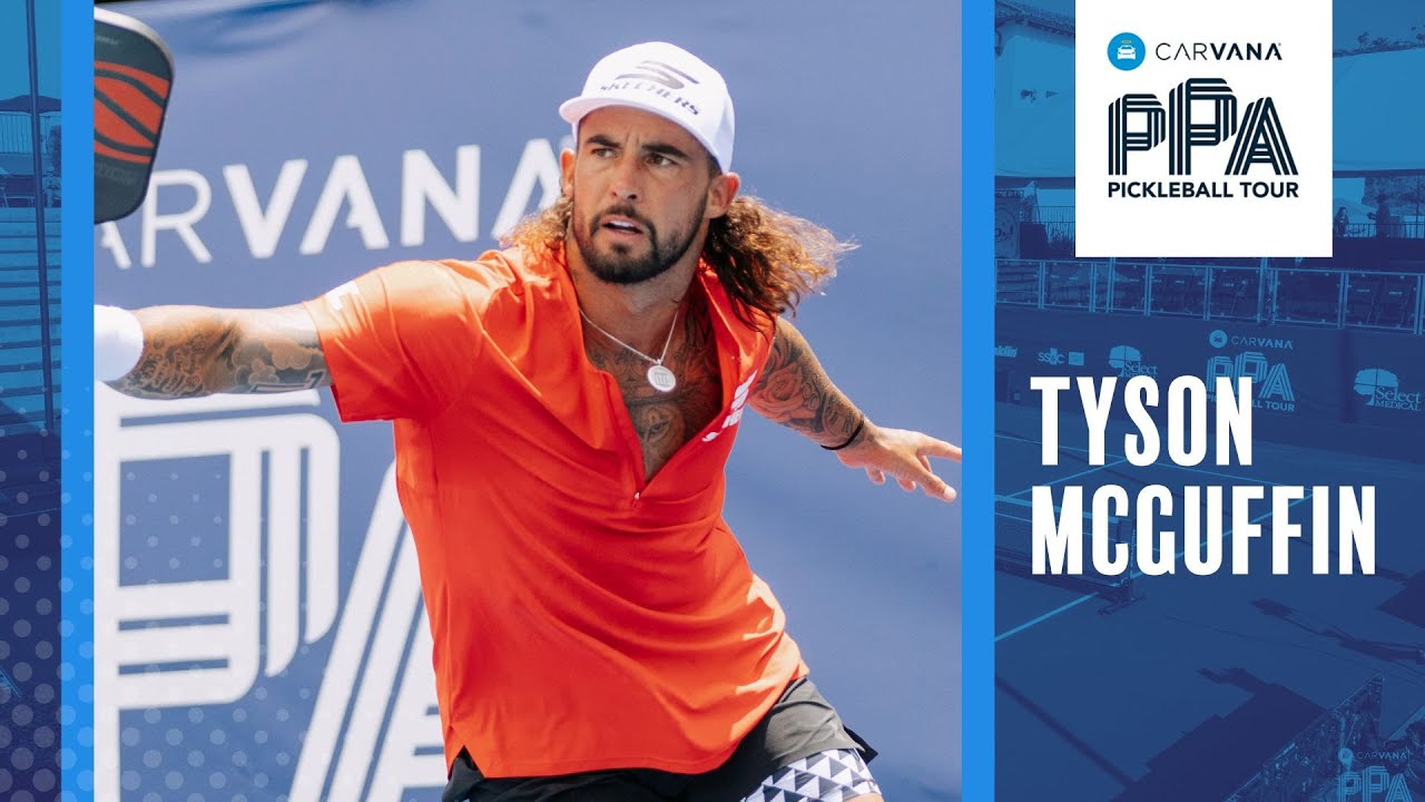 Tyson McGuffin - The Most Electrifying Man In Pickleball - YouTube