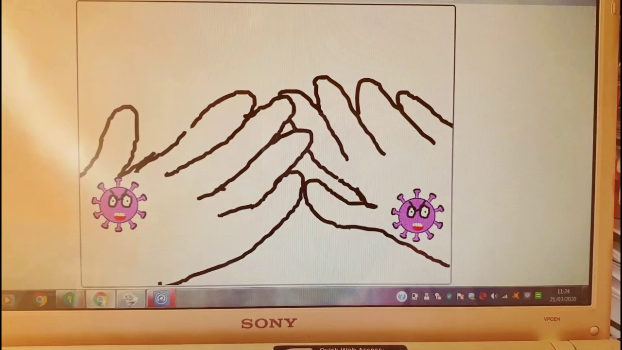 Corona virus/How to prevent the virus/ video created by Scratch ...