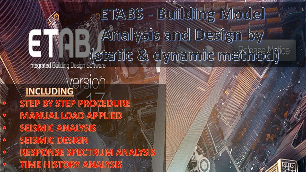 ETABS BUILDING MODEL ANALYSIS AND DESIGN BY STATIC & DYNAMIC METHOD ...