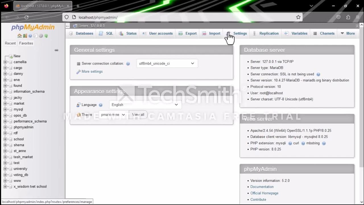 how to create database - YouTube