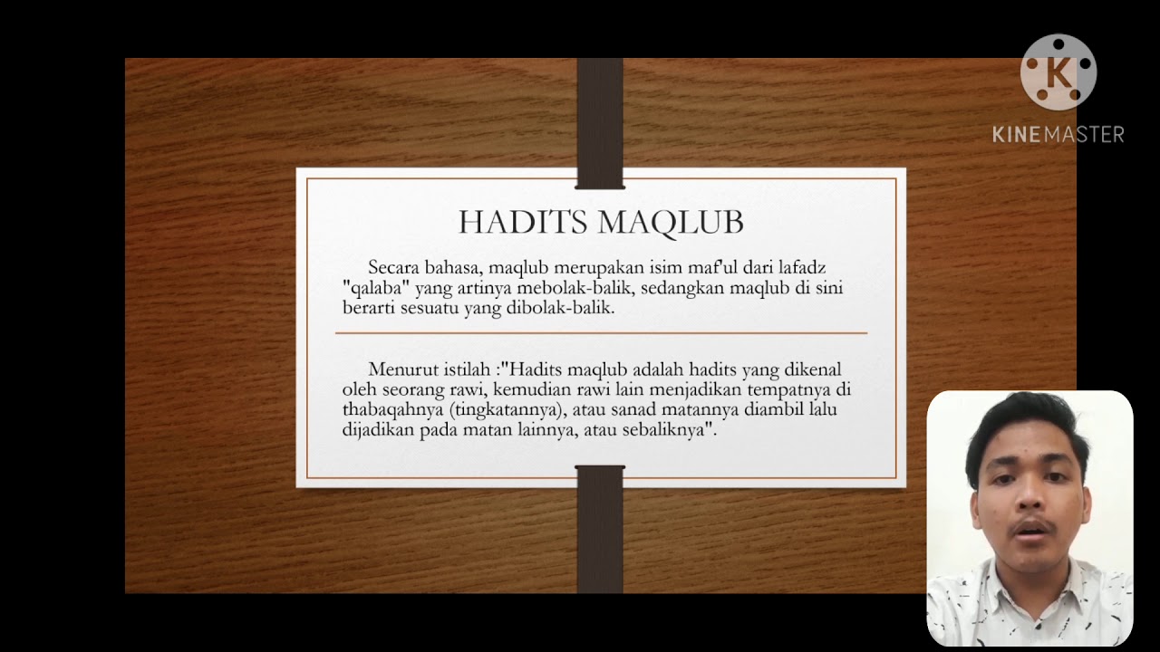 Hadist Mudhtarrib, Maqlub, Maziid fi Muttasil al-Asanid, dan Muharraf ...