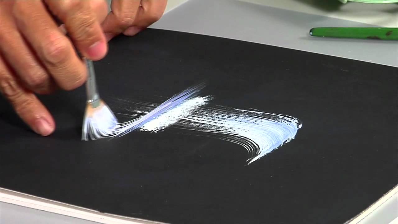 One Stroke Ink Painting