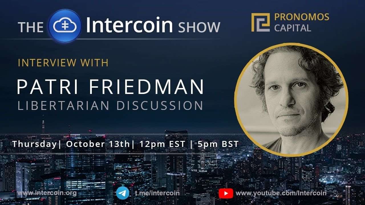 Interview with Patri Friedman - Libertarian Visionary - YouTube