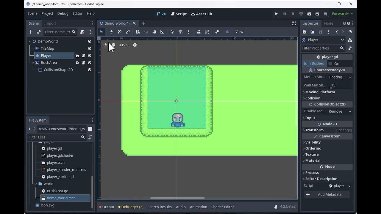 Godot Quickie: Tool Scripts - YouTube