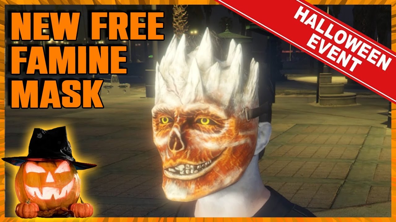 NEW FAMINE MASK - Now Available for FREE! - Part Of The Halloween ...