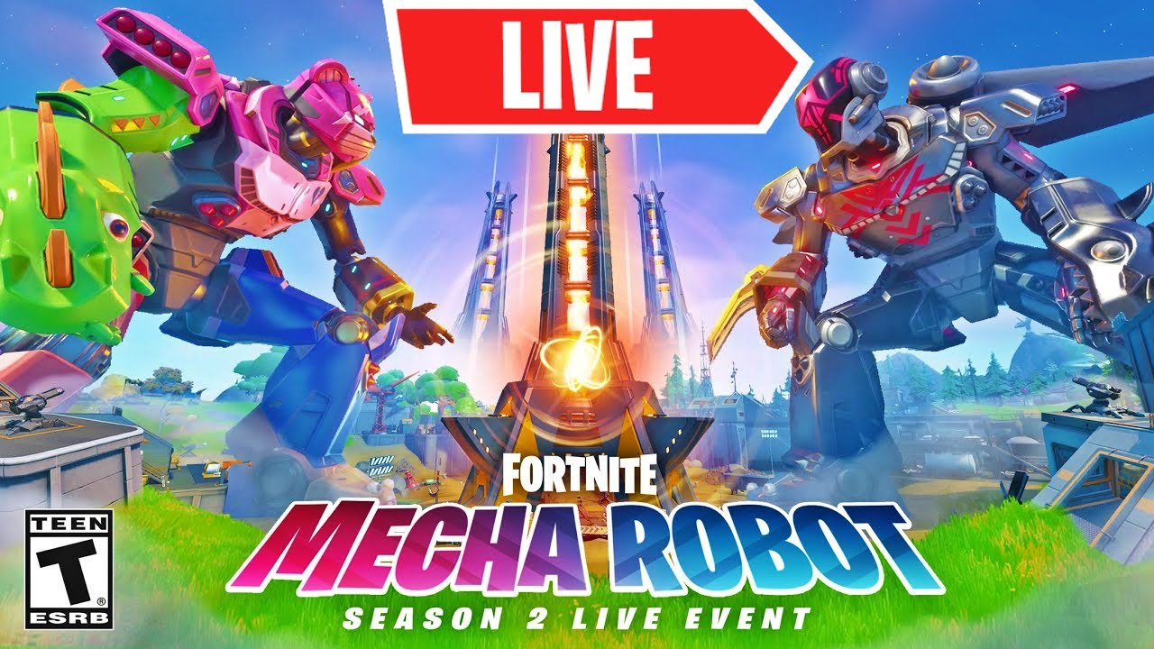 🔴FORTNITE LIVE COLLISION EVENT (Robot Event) - YouTube