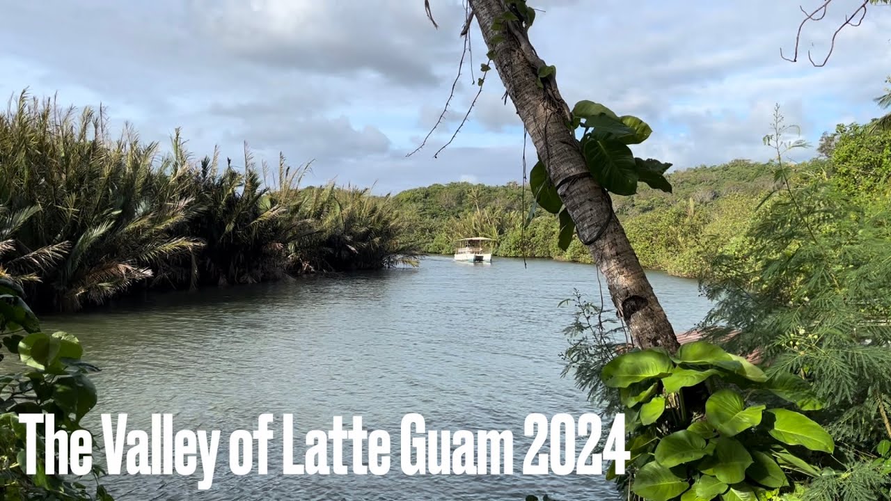What to see at Valley of Latte Guam. Mostly river ride and funny tour ...