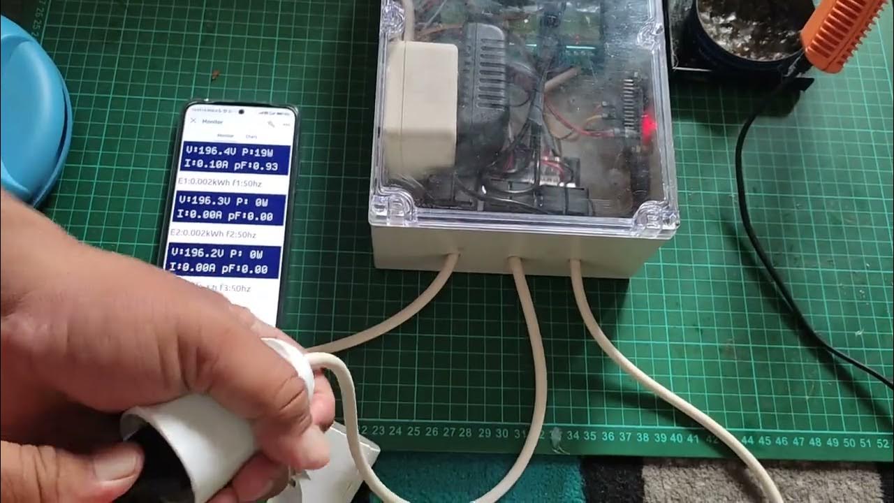 PROJECT #151 : MONITORING POWER METER LISTRIK 3 PHASE BERBASIS IOT MENGGUNAKAN ESP32 - YouTube