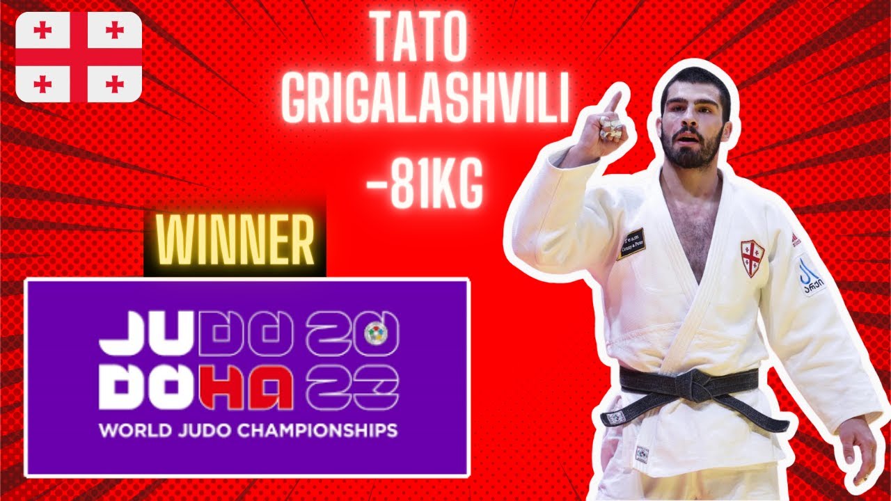 TATO GRIGALASHVILI -81KG World judo championships DOHA 2023 - YouTube