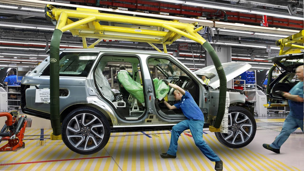 Inside Range Rover Production in England - YouTube