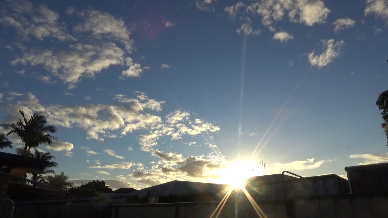 Sunset on 31 05 2020 bundaberg - YouTube